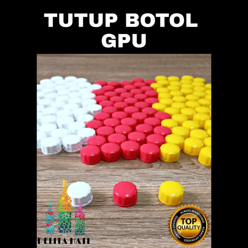Jual TUTUP BOTOL GPU 30 DAN 60 ML | Shopee Indonesia