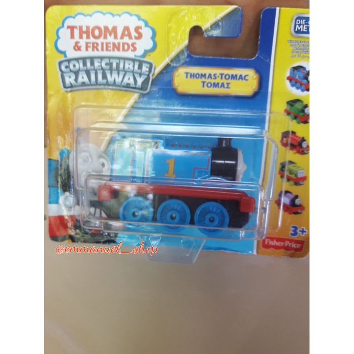 Jual Thomas & Friends Collectible Railway Thomas Percy Toby | Shopee ...