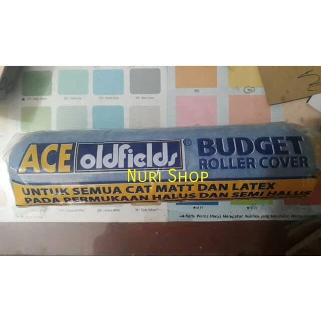 Jual (Harga 1 Dus) Isi Ulang/ Refil Bulu Kuas Roll Ace Oldfields Budget ...