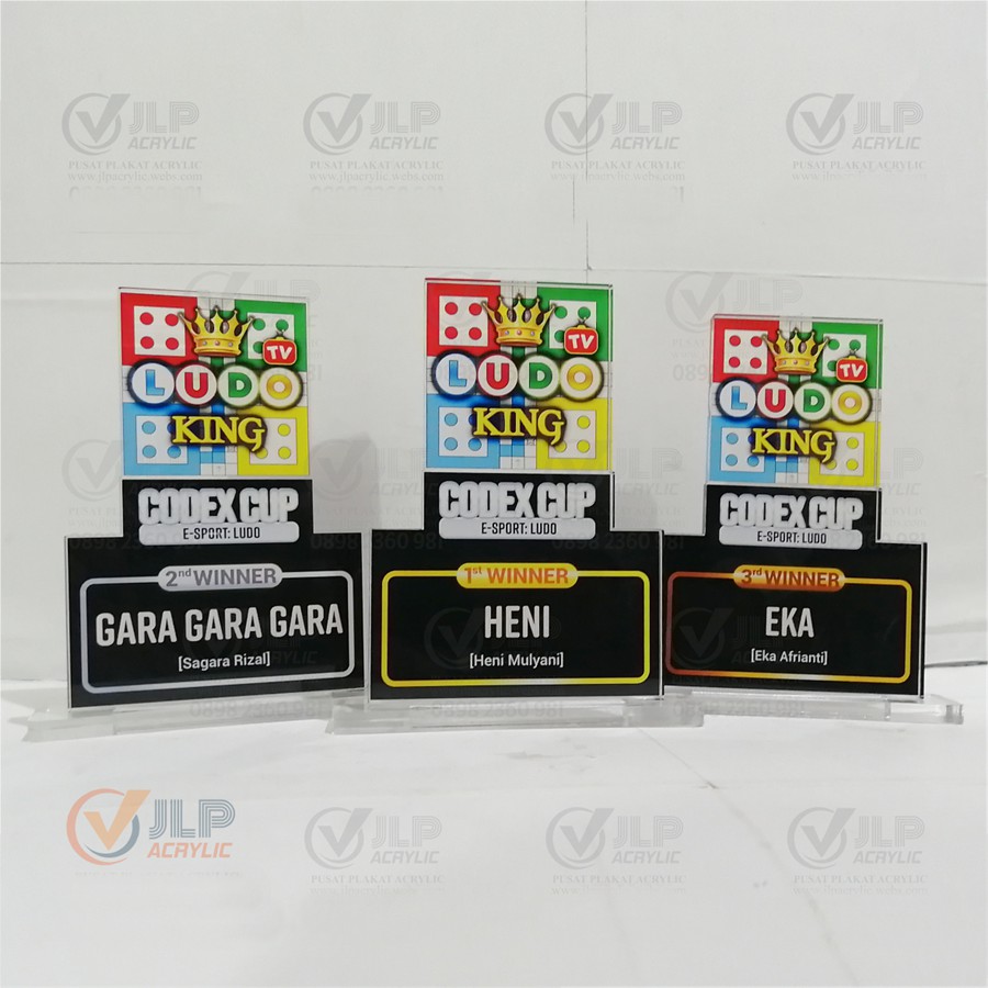 Jual PIALA LUDO, TROPY LUDO, TROPI LUDO, TROPHY LUDO, TROPHI LUDO ...