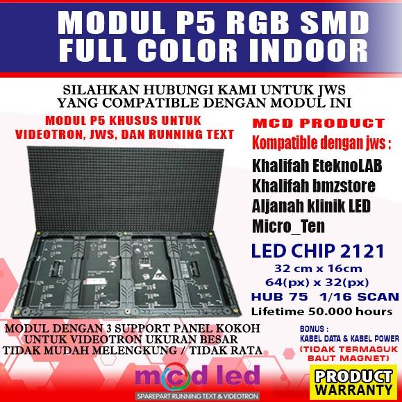 Jual LED PANEL MODUL MODUL P5 RGB SMD FULL COLOR INDOOR | Shopee Indonesia