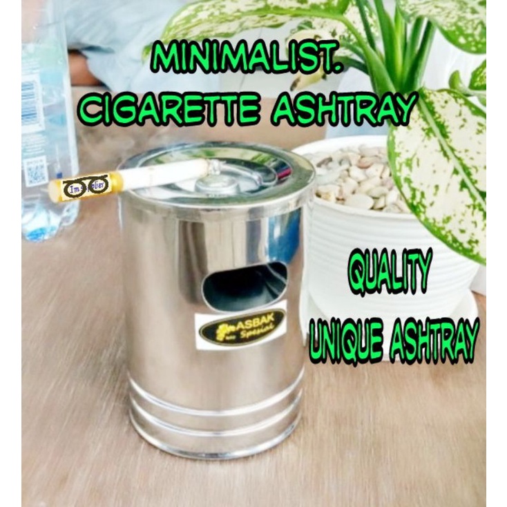 Jual Asbak rokok minimalis asbak rokok unik asbak roko bahan stanlis ...