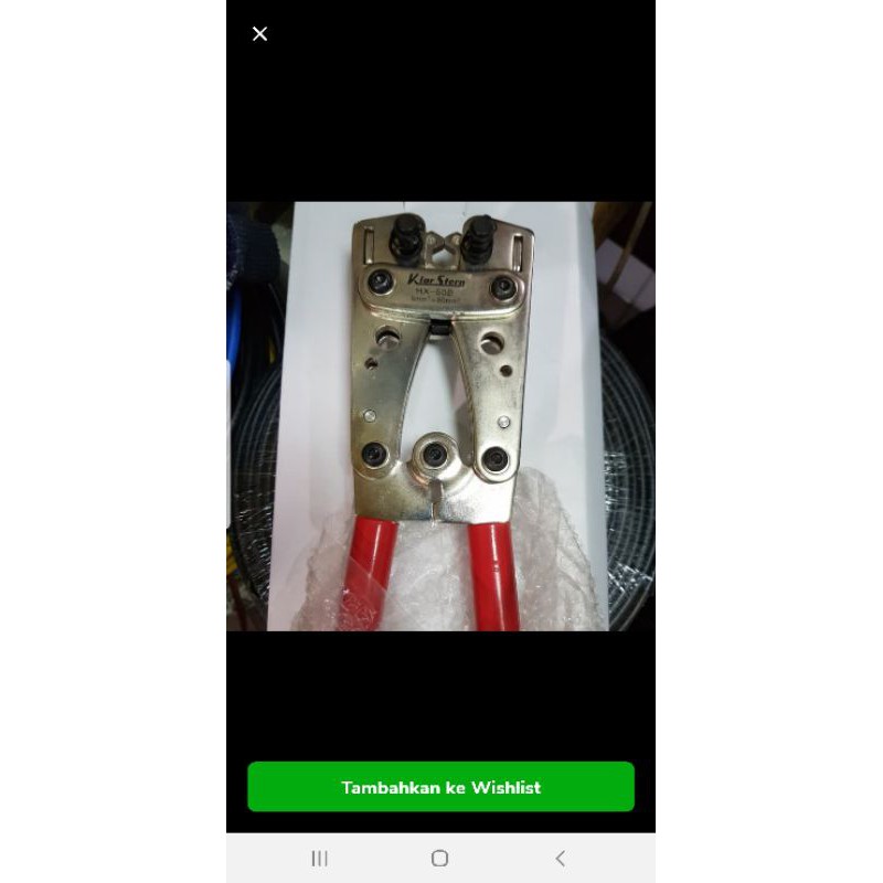 Jual TANG PRESS SKUN 6-50 mm HX50B CRIMPING TOOL HX-50B | Shopee Indonesia