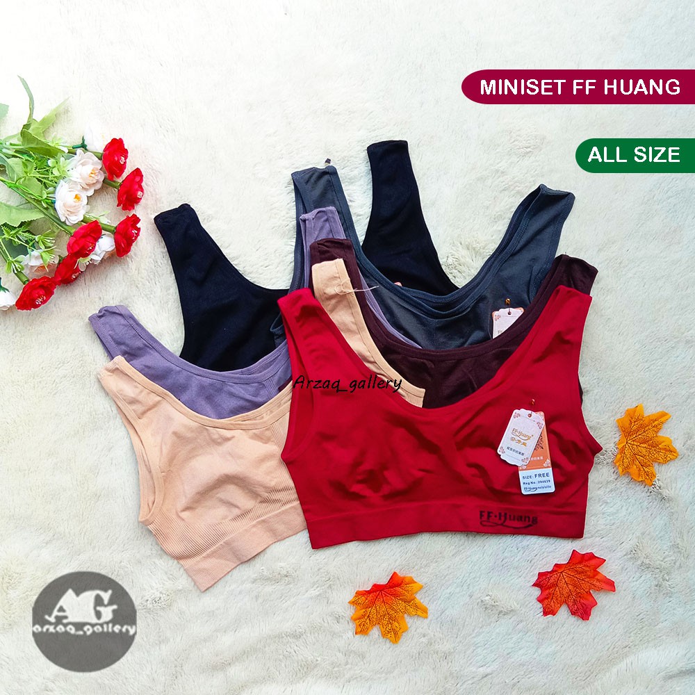 Jual 3pc - MINISET FF HUANG | Miniset Remaja / Bra Remaja / Mini Bra SD ...