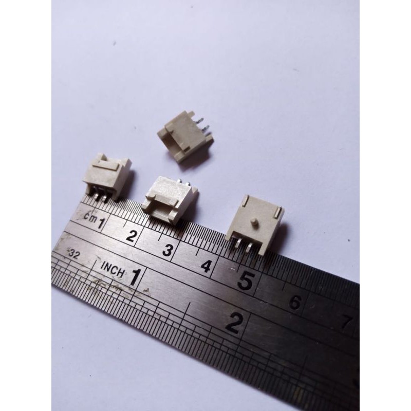 Jual Konnector header 2 pin solder PCB ukuran body 1 cm hrg 100 pcs ...