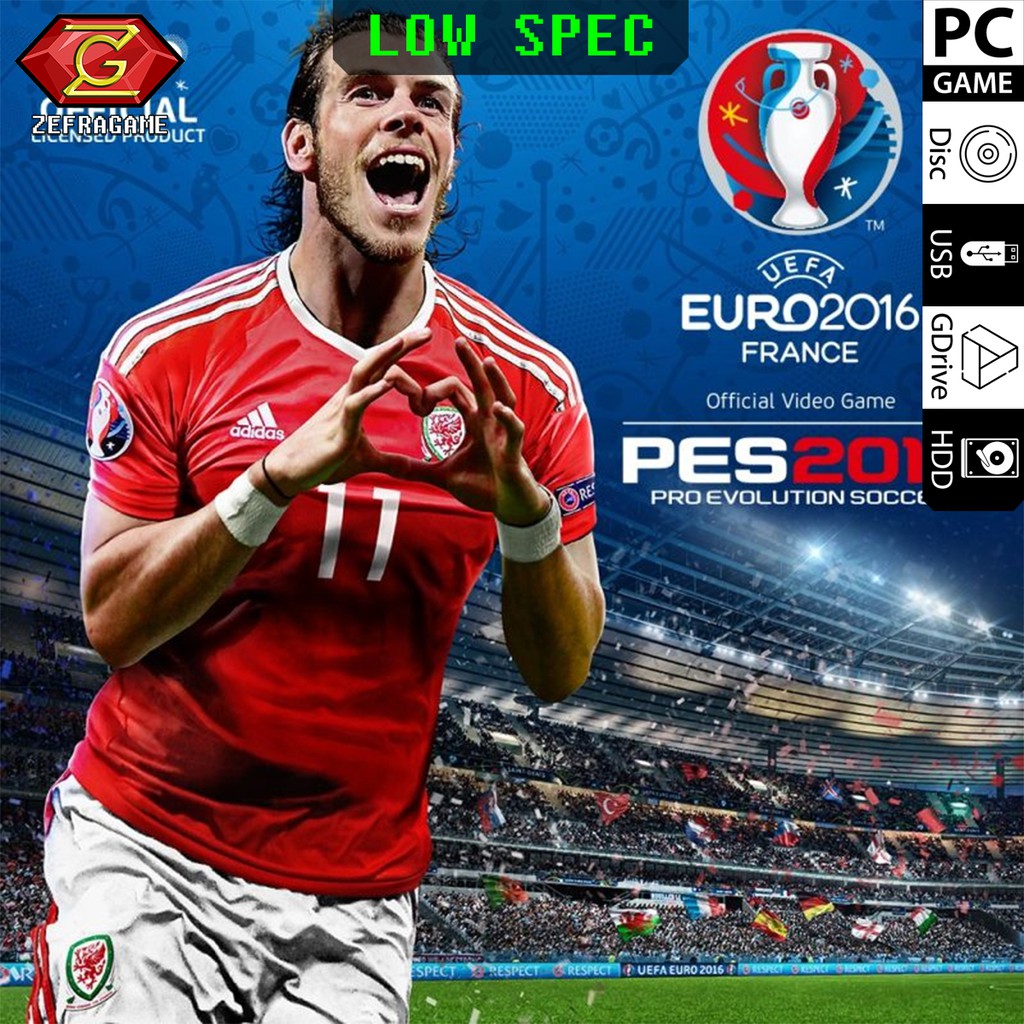 Jual PES 2016 UEFA Euro 2016 France PC Full Version/GAME PC GAME/GAMES ...