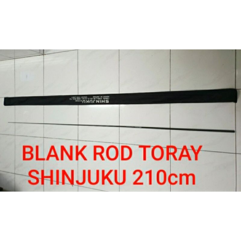 Jual BLANK ROD SHINJUKU TORAY NANO CARBON TECHOLOGY 210cm | Shopee ...