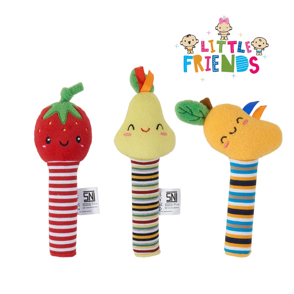 Jual Little Friend Rattle Stick Fruits - LFR2310 LFR2320 LFR2330 ...