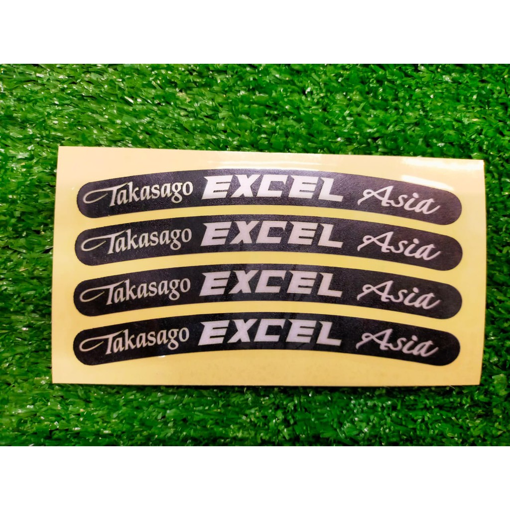 Jual stiker print list VELG TAKASAGO EXCEL ASIA THAILAND exel JPWD ...