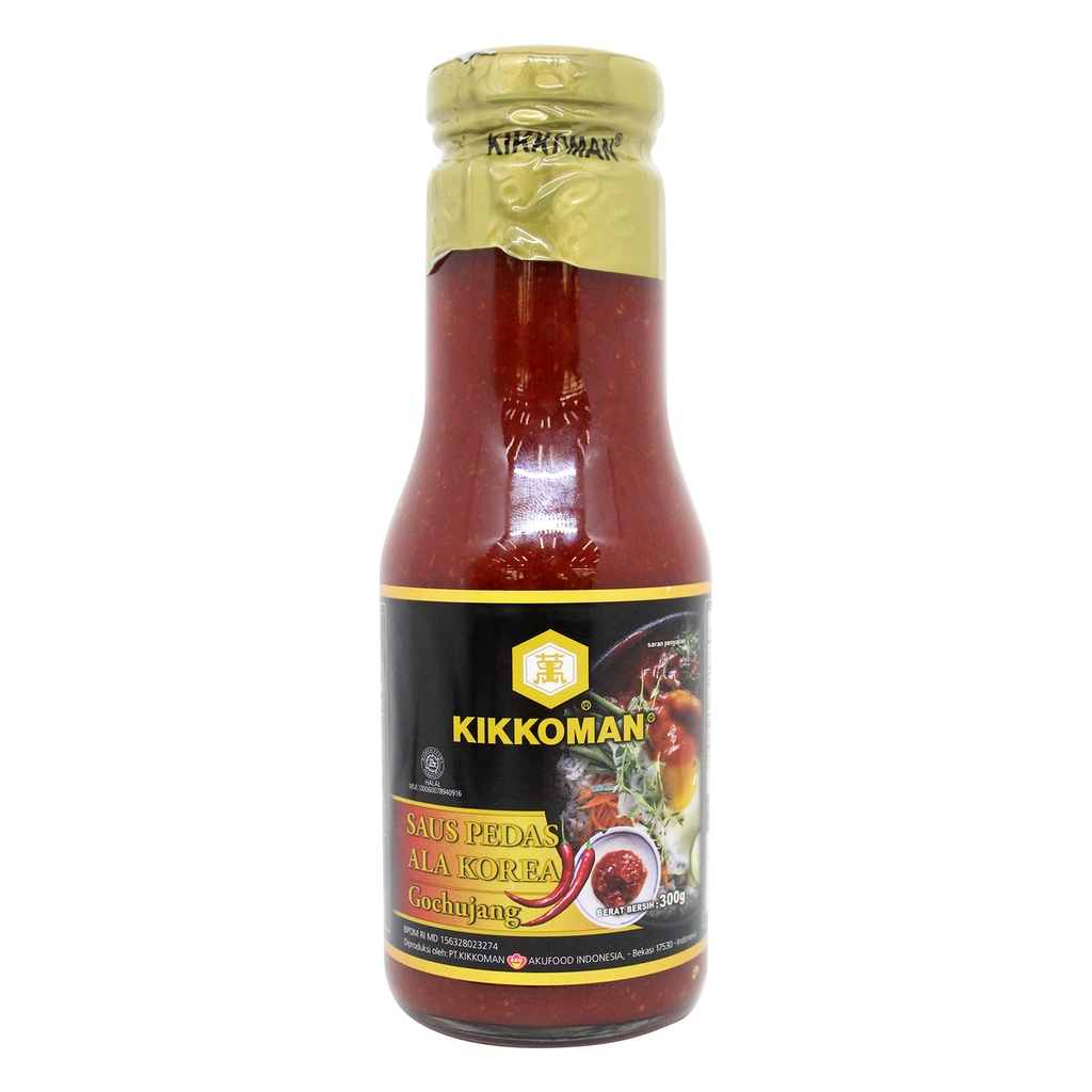 Jual KIKKOMAN SAUS GOCHUJANG 300gr / GO CHUJANG / SAUS KOREA / KIKKOMAN ...