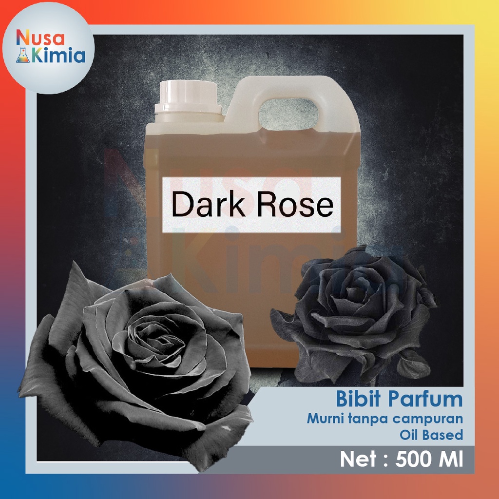 Jual Bibit Parfum Dark Rose 500 ml - Biang Parfum Bunga Mawar Hitam ...