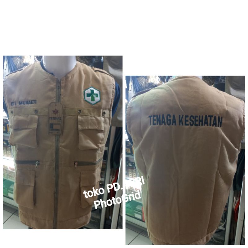 Jual Rompi kemenkes#bakti husada#tim kesehatan#rompi puskesmas#rompi ...