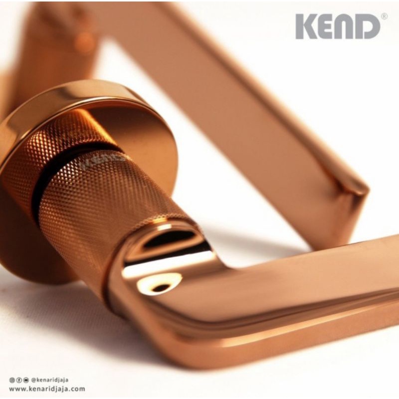 Jual Lever Handle Original KEND HRE 85.525 GL Satin || Pegangan Pintu ...