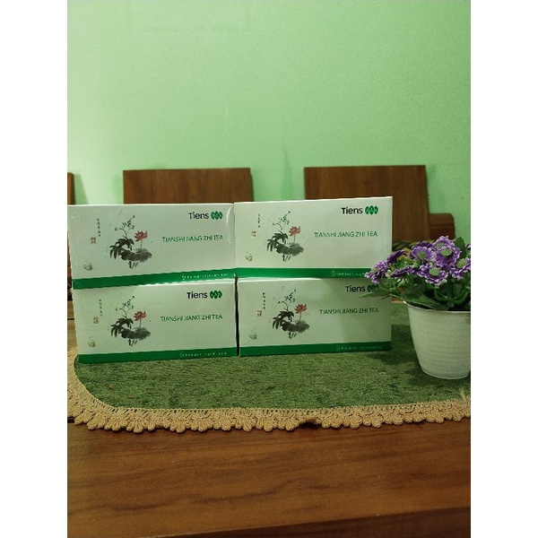 Jual TIANSHI JIANG ZHI TEA (teh pelangsing) | Shopee Indonesia