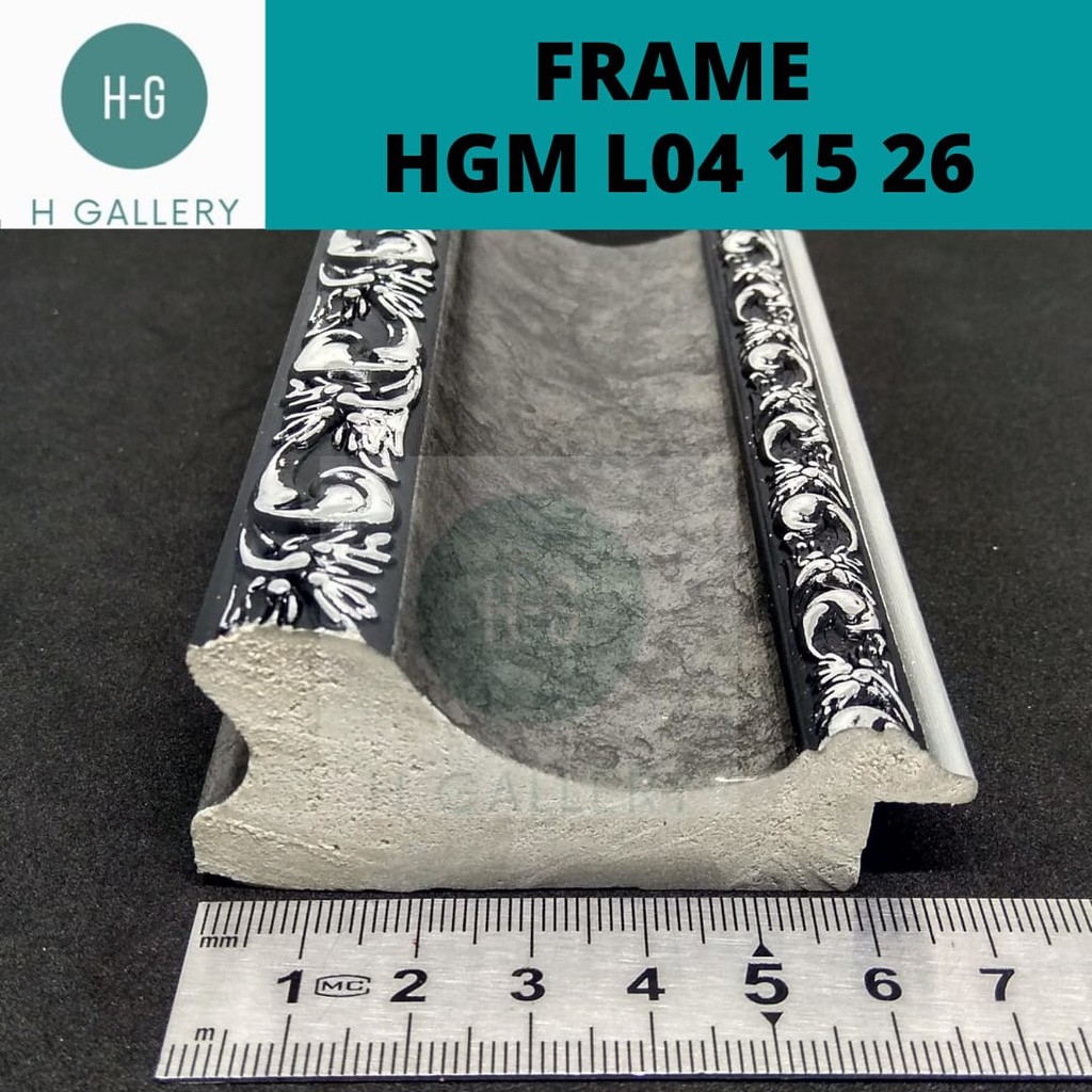 Jual L04 / BATANGAN BINGKAI FIBER POLYSTYRENE / FRAME FOTO PS - 3 METER ...