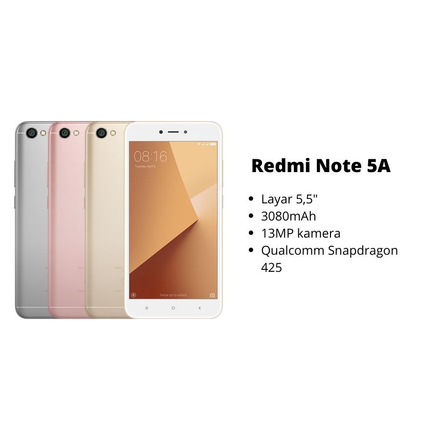 Jual Redmi note 5A ram 2GB rom 16GB | Shopee Indonesia