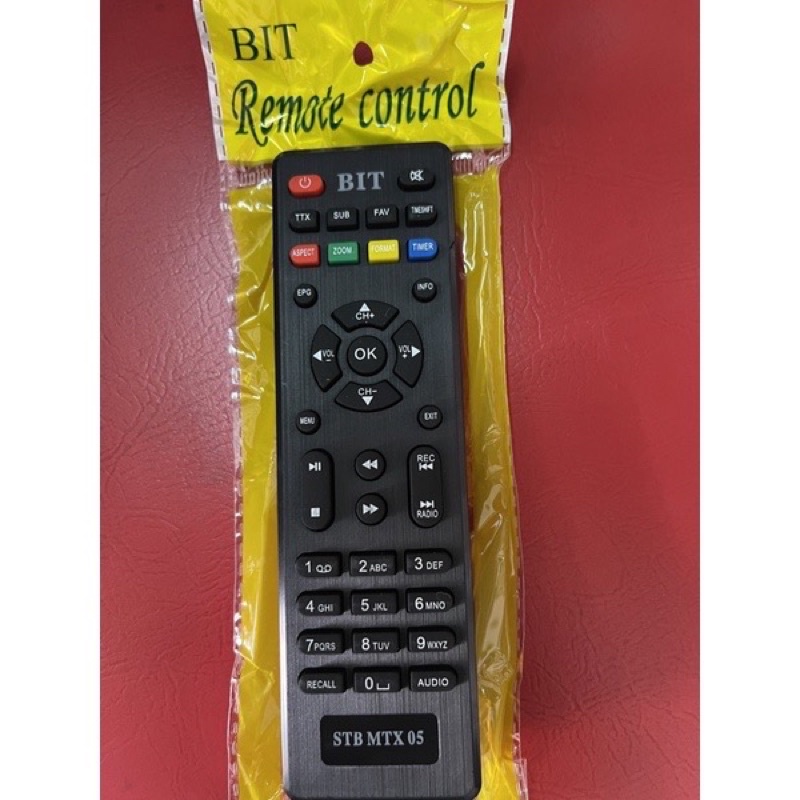 Jual Remote STB Matrix apple HD merah Set top Box | Shopee Indonesia