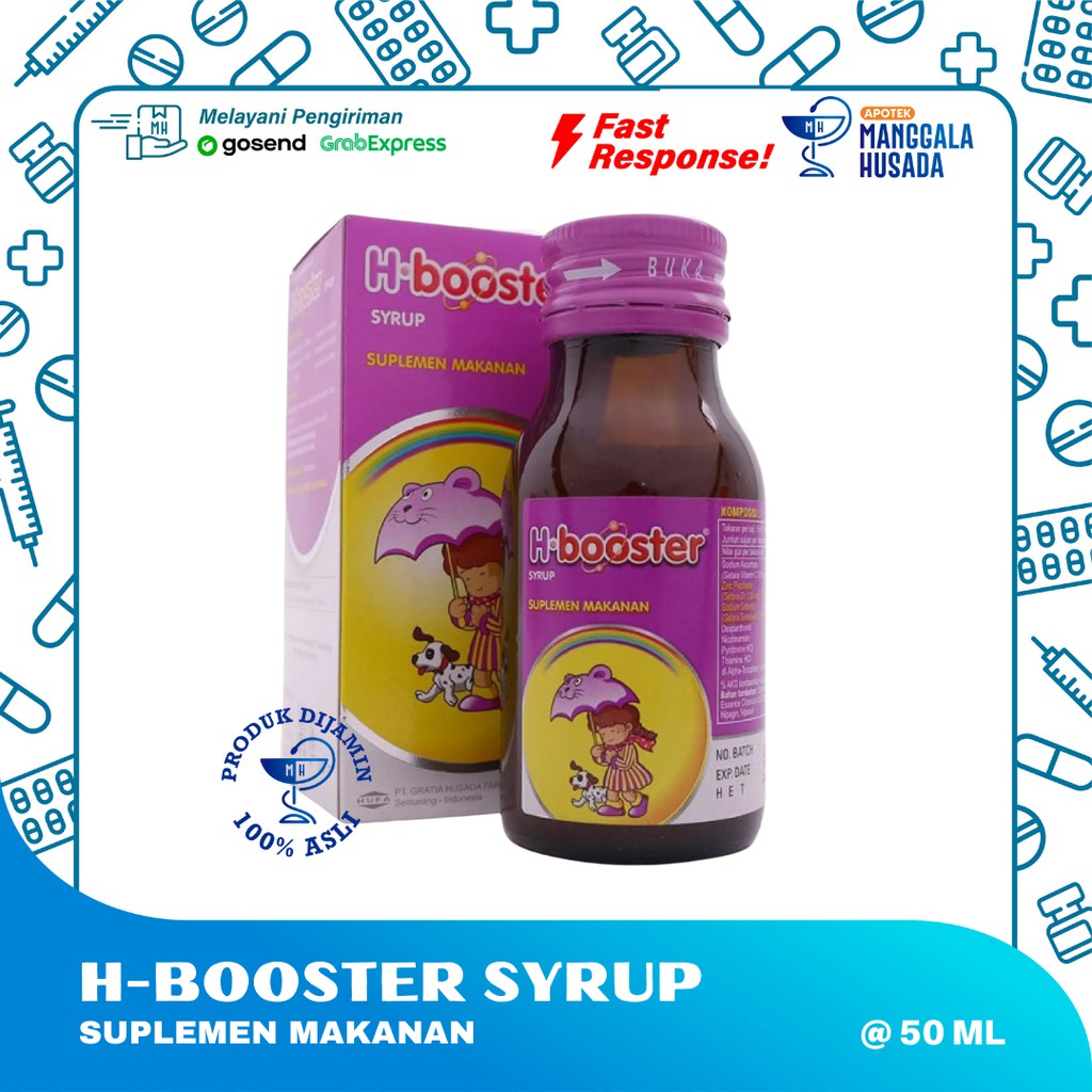 Jual H BOOSTER SIRUP @ 50 ML | Shopee Indonesia
