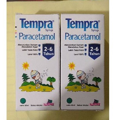 Jual Tempra Syrup 60 ml usia 2-6 tahun | Shopee Indonesia