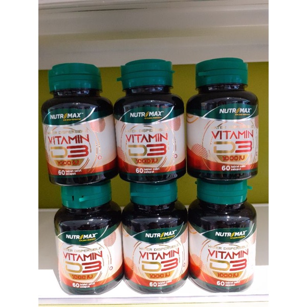 Jual NUTRIMAX VITAMIN D3 1000 IU 60 TABLET | Shopee Indonesia