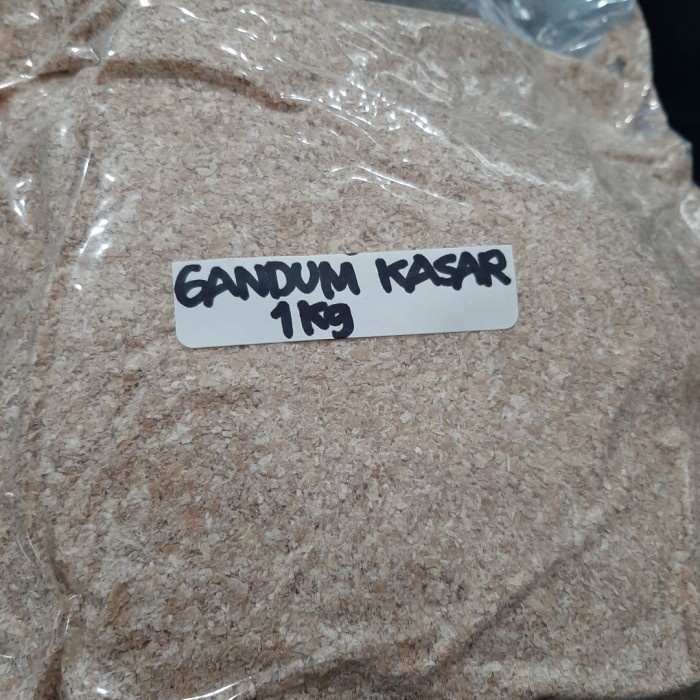 Jual PROMO [COD] Tepung gandum kasar/kulit gandum 1kg u roti, cake ...