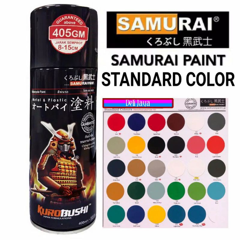 Jual cat Samurai paint warna standard non metallic | Shopee Indonesia