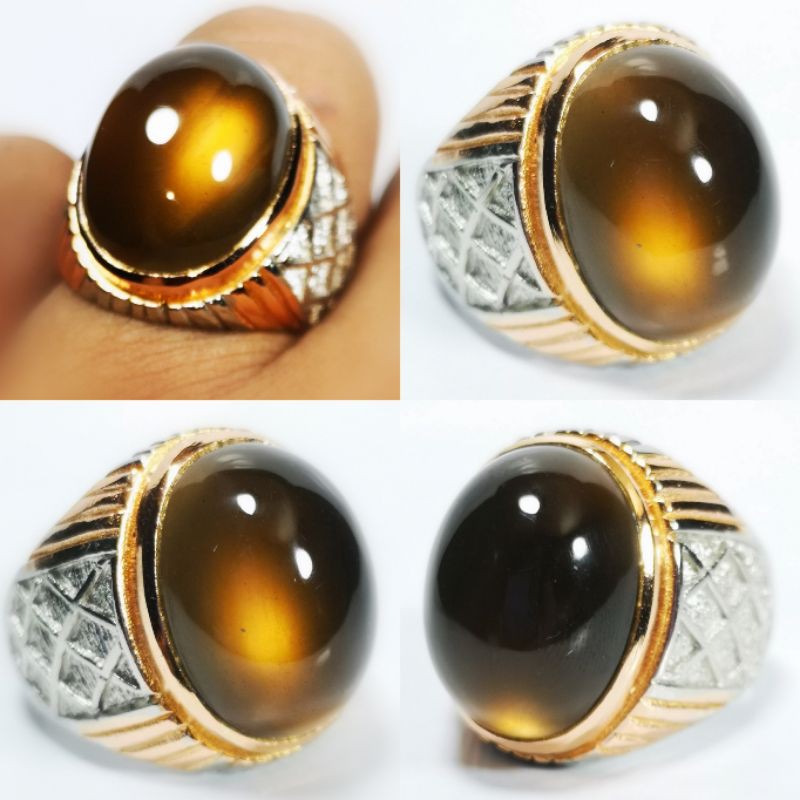 Jual Batu Cincin Natural Akik Bio Solar Aceh Neon No treadmend Super ...