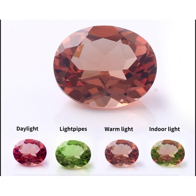 Jual Batu Permata Zultanite Stone Change Color | Shopee Indonesia