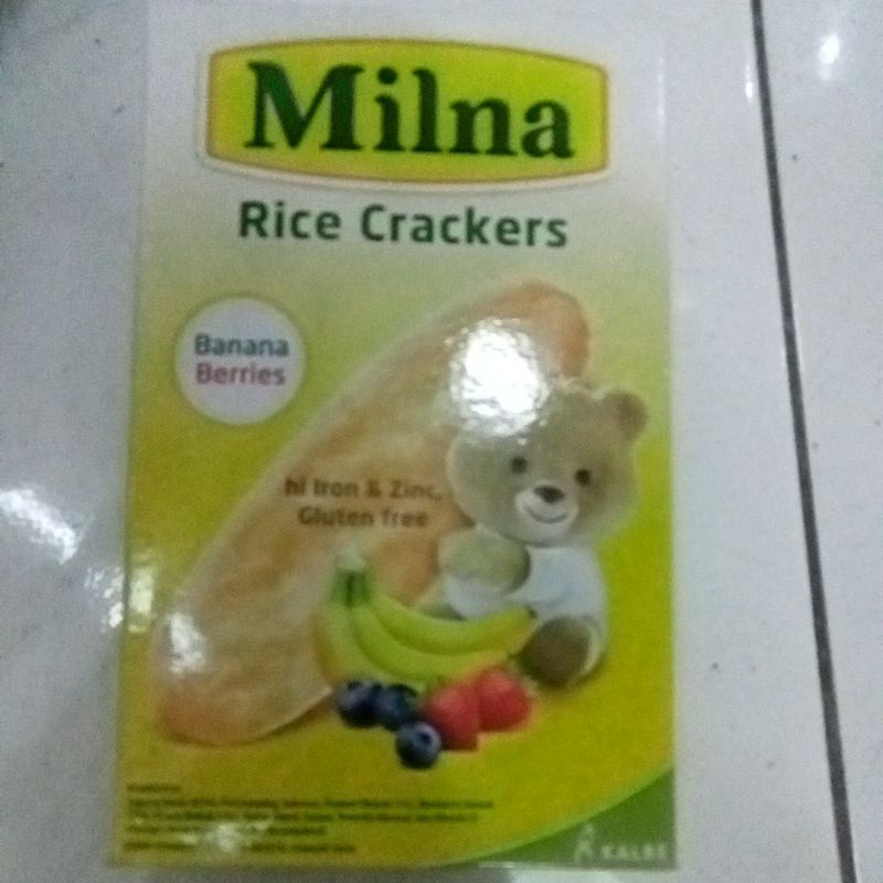 Jual Milna rice crackers 20g (5sahet@4g) | Shopee Indonesia