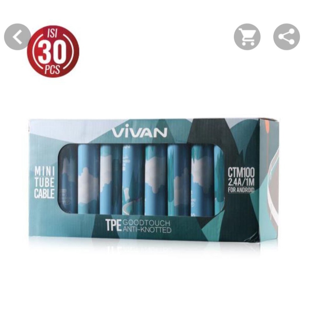 Jual KABEL VIVAN CTM100 MICRO | Shopee Indonesia