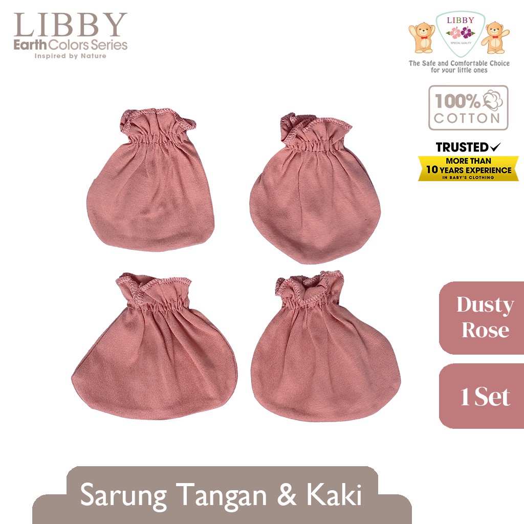 Jual LIBBY Earth Comfy Set Sarung Tangan & Kaki Karet (1pcs/pack) | Shopee Indonesia