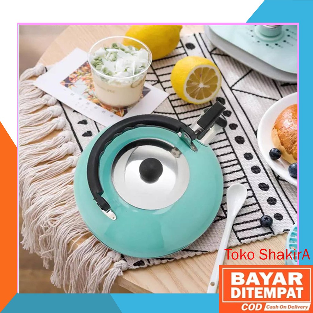Jual Teko Siul Stenlis set 3 liter teko air bunyi teko masak air ...