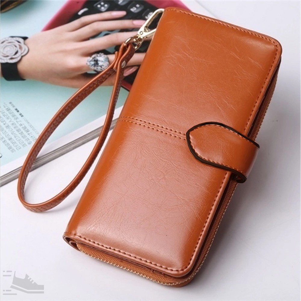 Jual Dompet Lipat Wanita Perempuan Cewek Cewe Kulit Premium Import ...