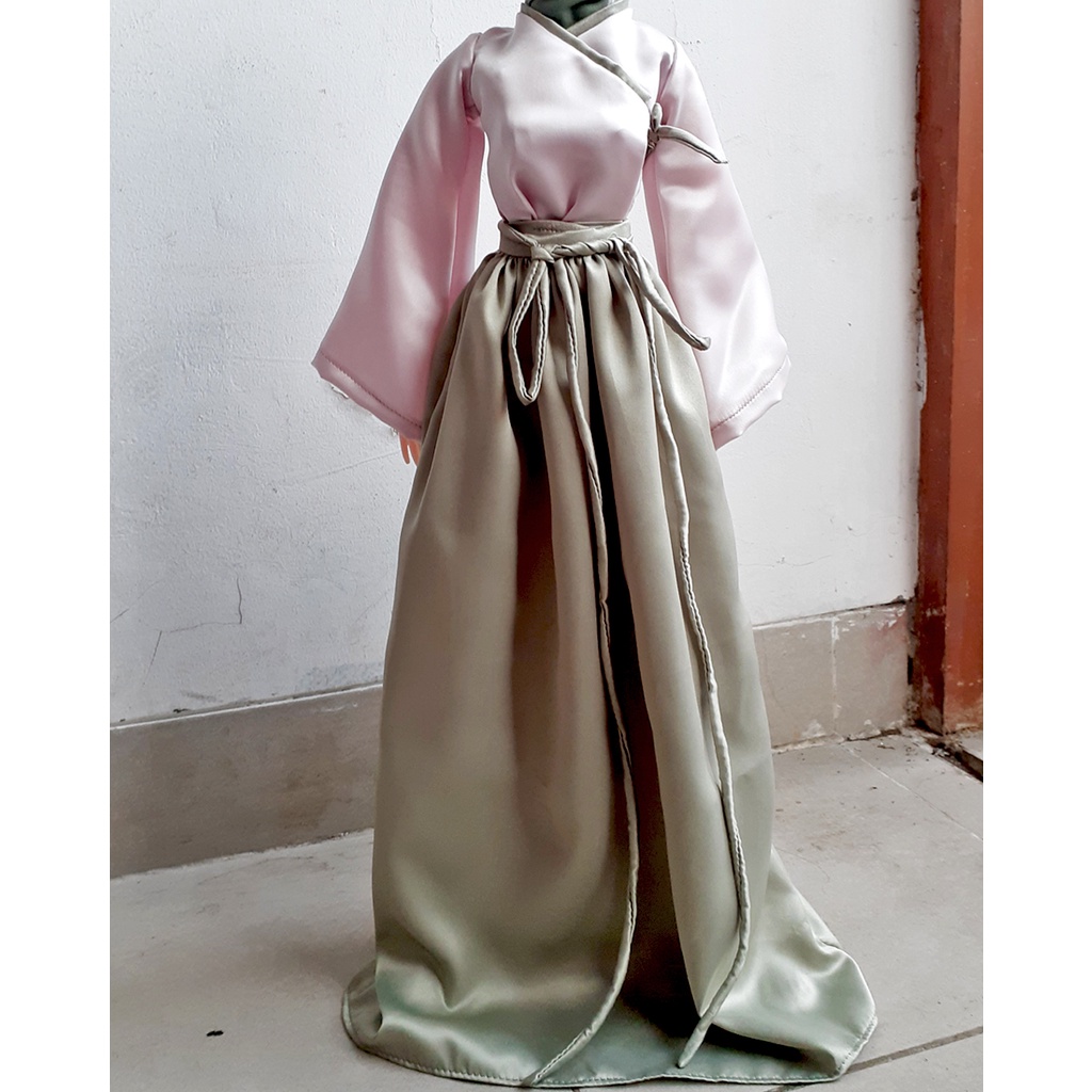 Jual Baju Tradisional China Hanfu Boneka BJD 60cm HANDMADE (I) | Shopee ...
