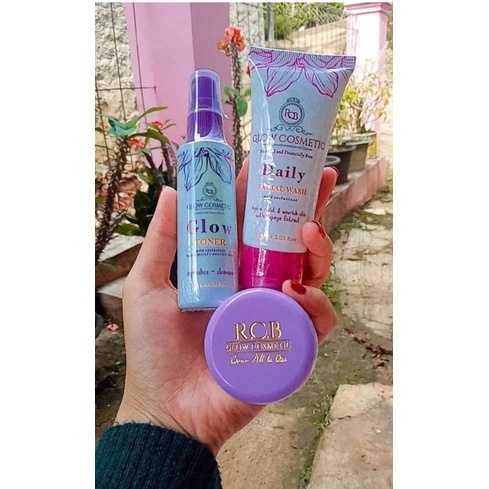Jual PAKET RCB GLOW BASSIC ORIGINAL (toner,facal whas,cream) | Shopee ...