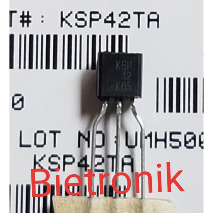 Jual MPSA42 KSP42 NPN TO-92 Original On Semicon | Shopee Indonesia