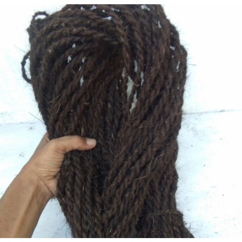 Jual TALI TAMBANG IJUK UK AREN HITAM TALI IKAT GAZEBO TALI BAMBU ...