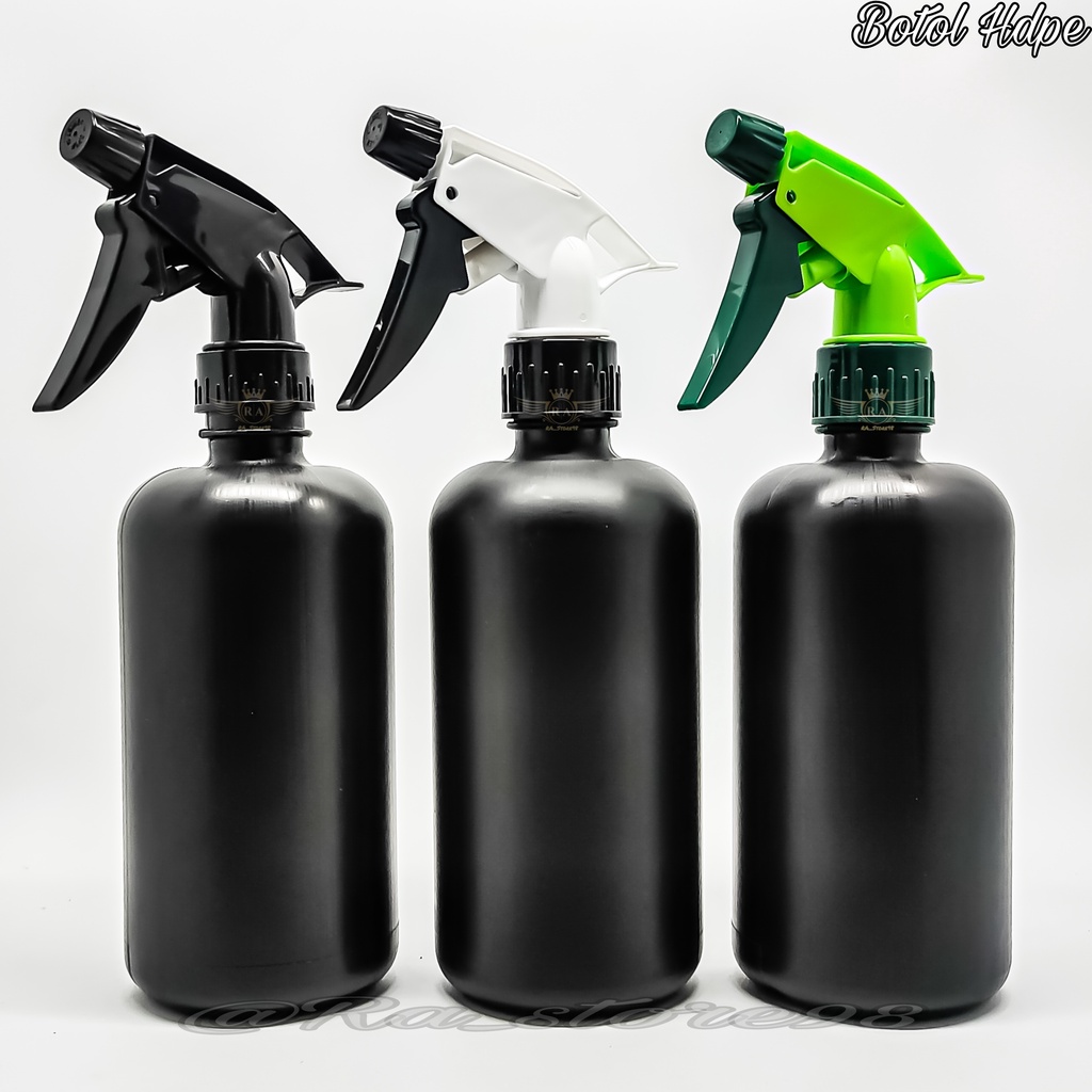 Jual Botol Spray Big Trigger 500ml Hitam Hdpe tebal murah | Shopee Indonesia