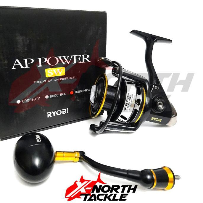 Jual Reel Ryobi Ap Power Sw 10000 Hpx Screw Power Handle | Shopee Indonesia