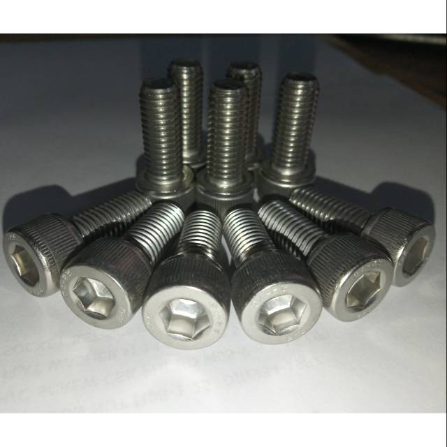 Jual Baut L M10 x 25 (2.5cm) stainless 304 | Shopee Indonesia