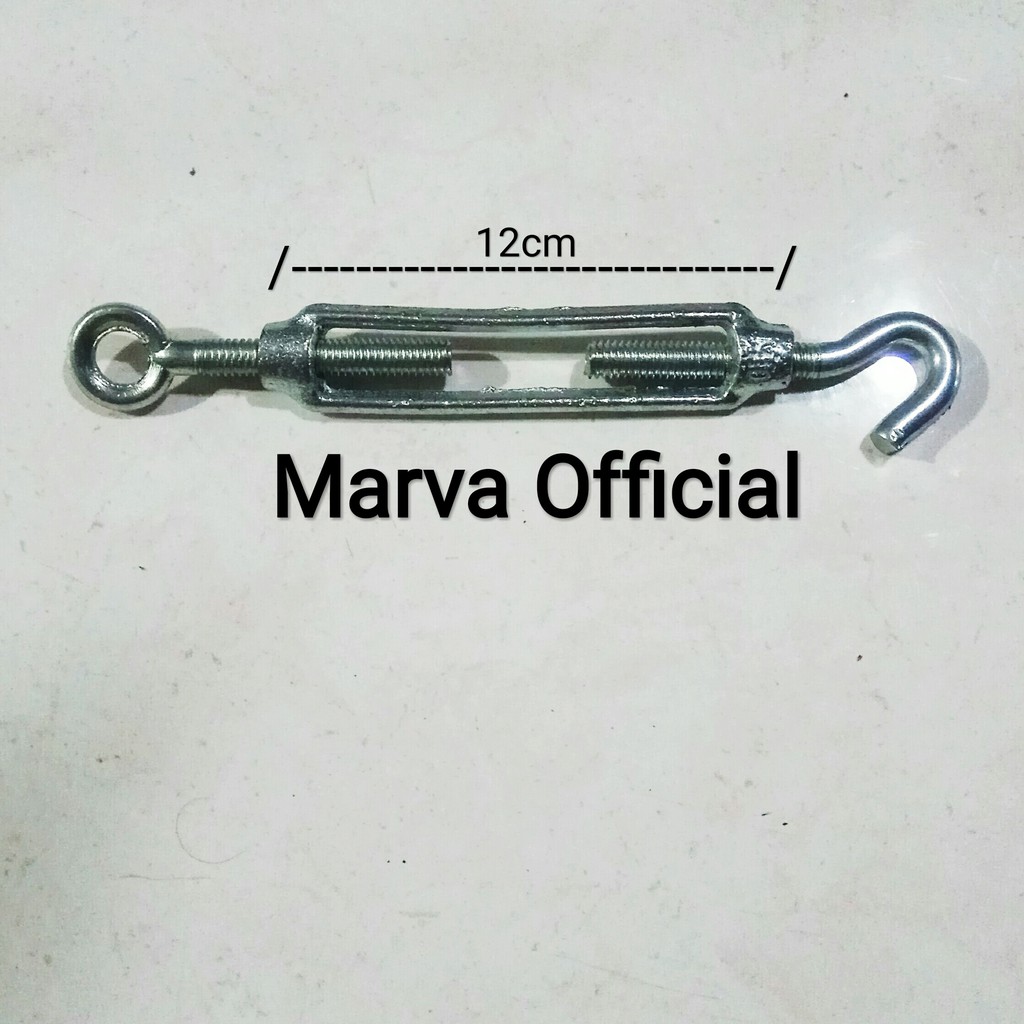 Jual Jarum Keras M10 M 10 Turnbuckle Tali Sling Wire Rope Chain rantai ...