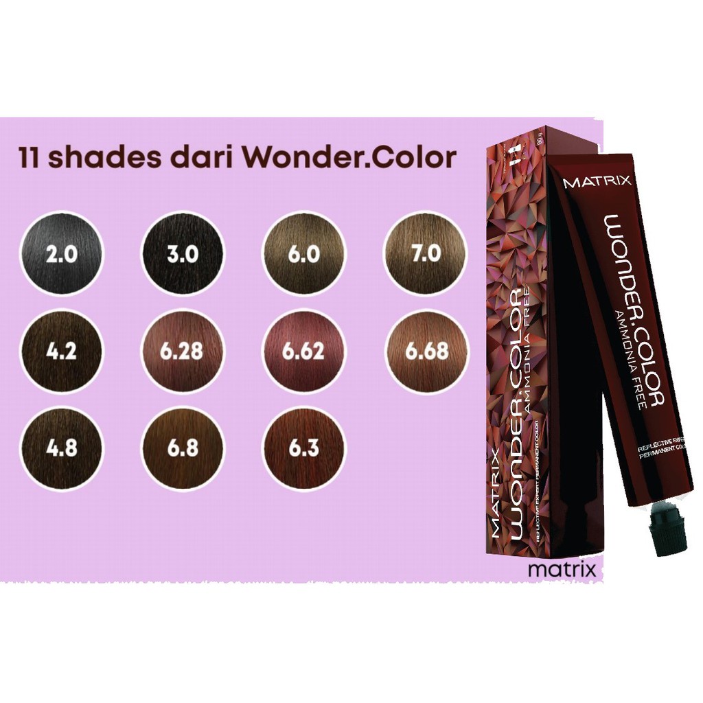 Jual Matrix Wonder Color No Ammonia Cat Rambut 90g | Shopee Indonesia