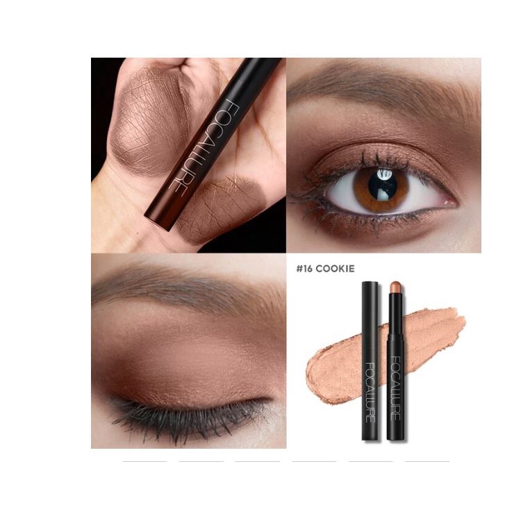 Jual (READY & ORI) FOCALLURE Shimmer Glitter Eyeshadow stick Eye Shadow ...