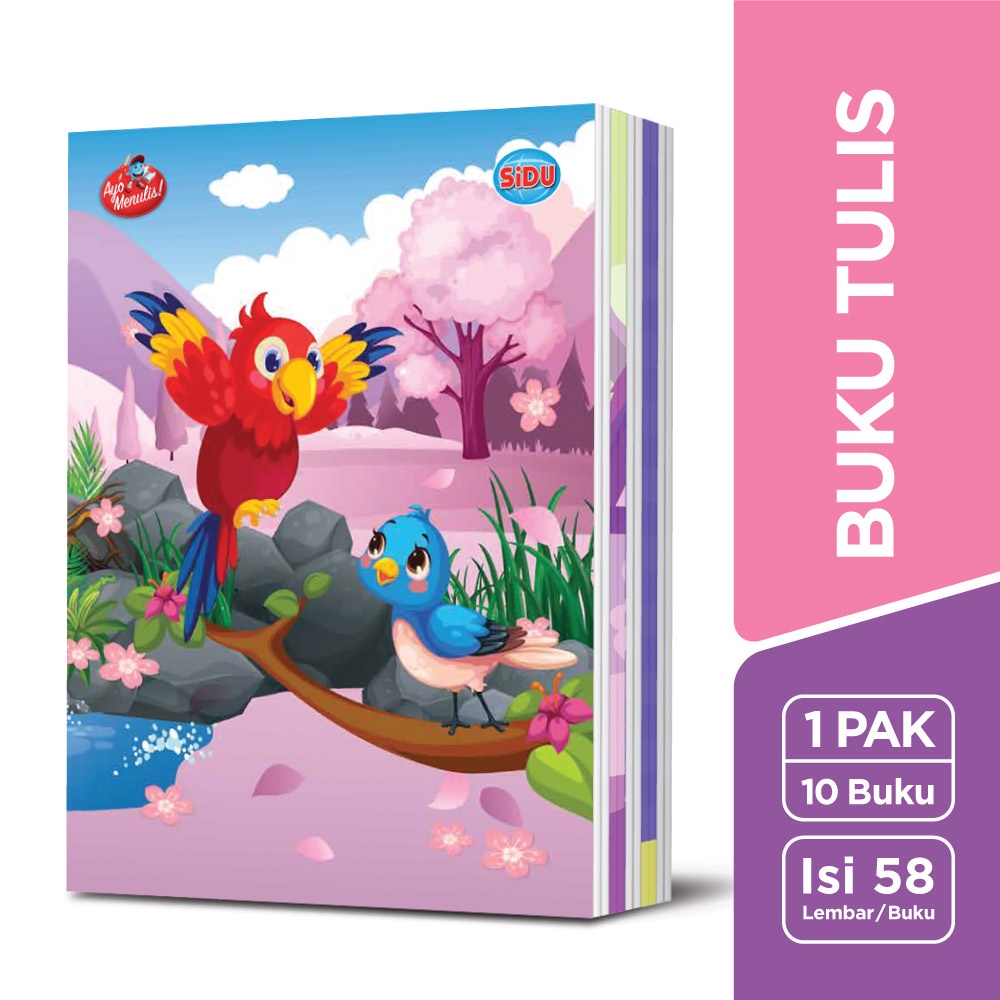 Jual SiDU Buku Tulis 58 Lembar SDU EB 58 | Shopee Indonesia