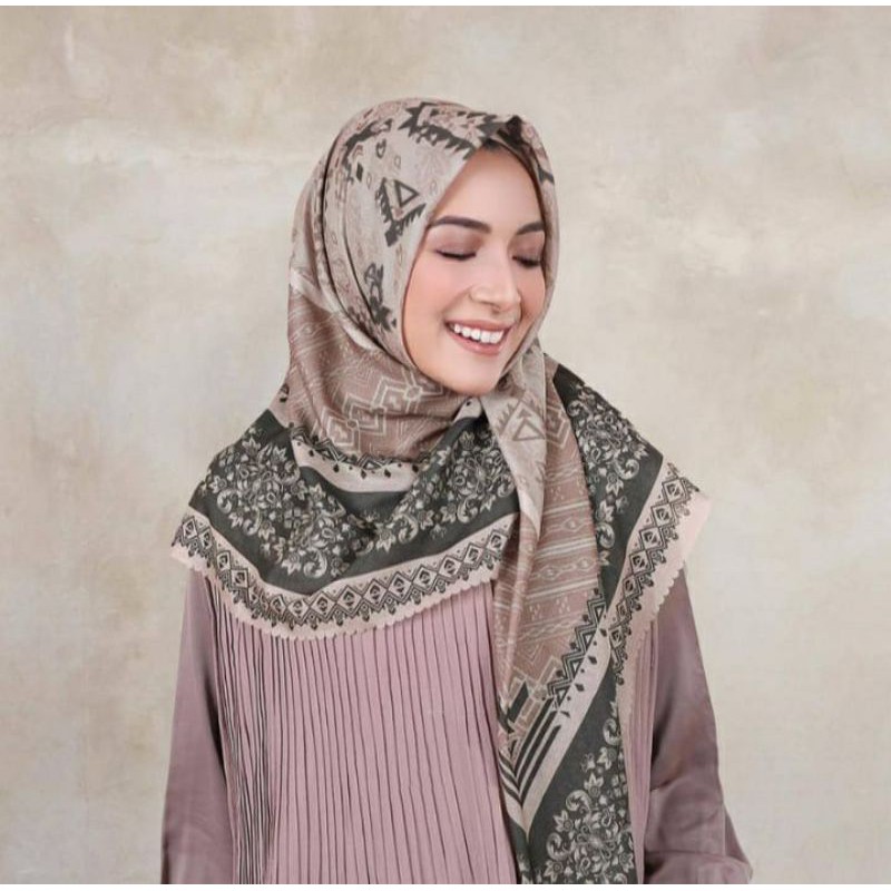 Jual PROMO /MINAR CREAM/ JILBAB VOAL PREMIUM / GROSIR HIJAB / HIJAB SEGI EMPAT / VOAL MOTIF ...