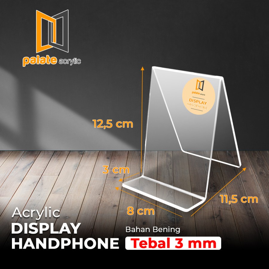 Jual AKRILIK DUDUKAN HANDPHONE / AKRILIK DISPLAY HP / STAND HANDPHONE ...
