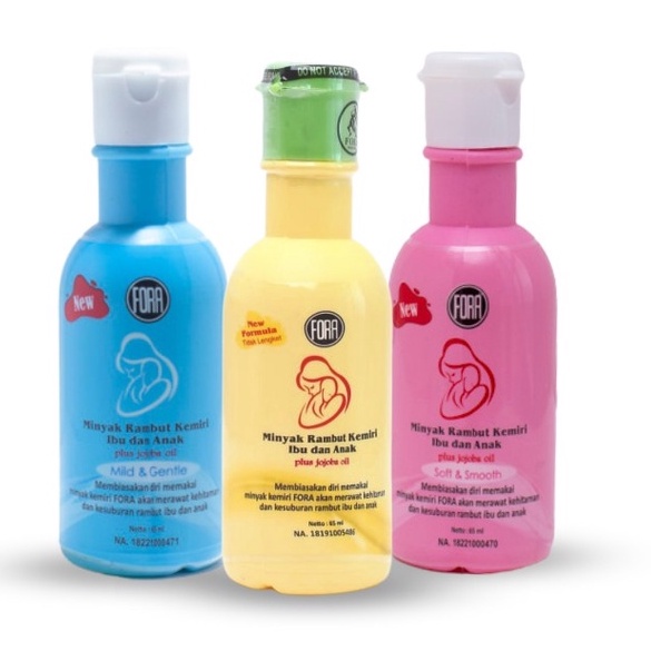Jual FORA Minyak Kemiri 65ML - Penebal Alis - Penebal Rambut ...