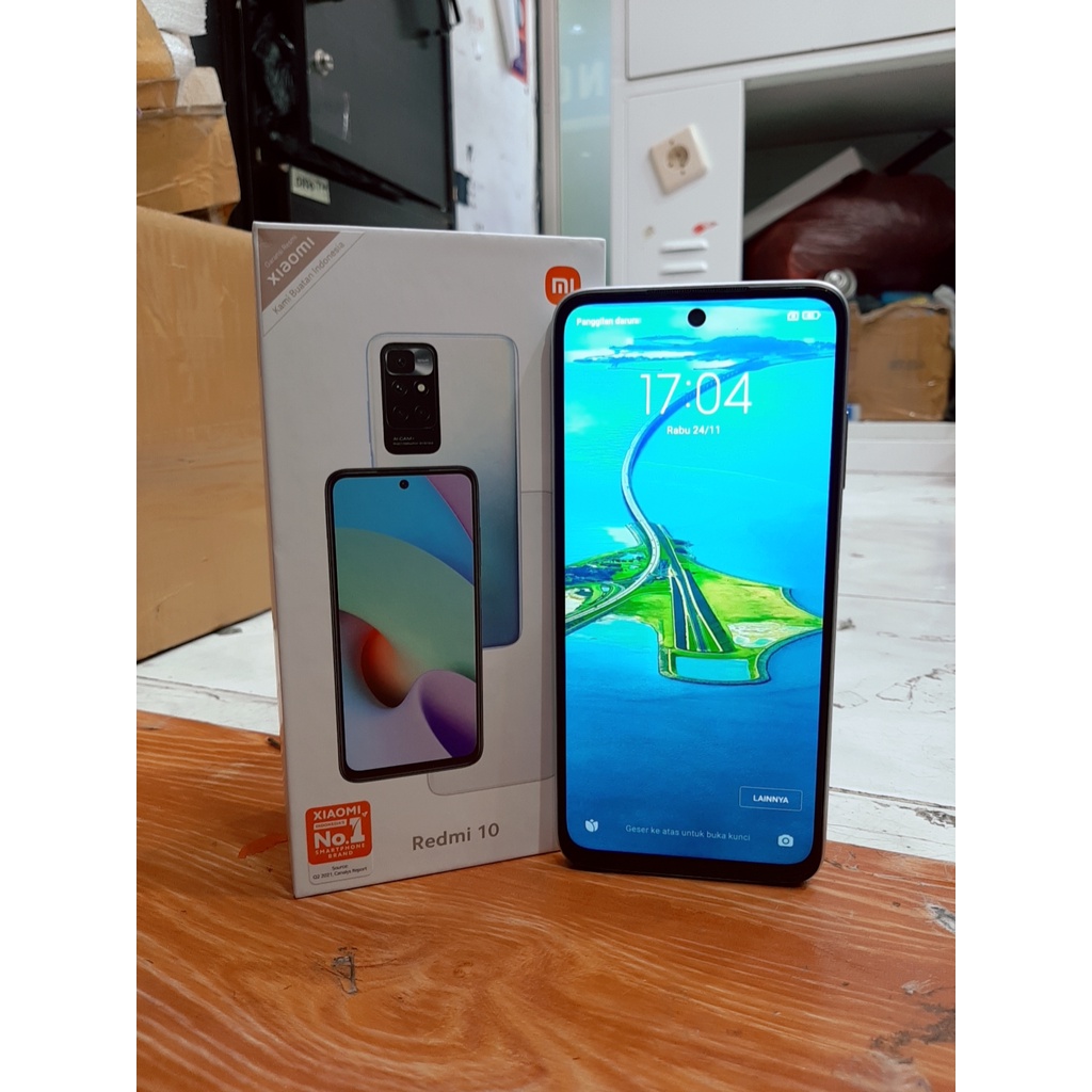 Jual Xiaomi Redmi 10 Ram 4/64GB | Ram 6/128GB (SECOND) | Shopee Indonesia