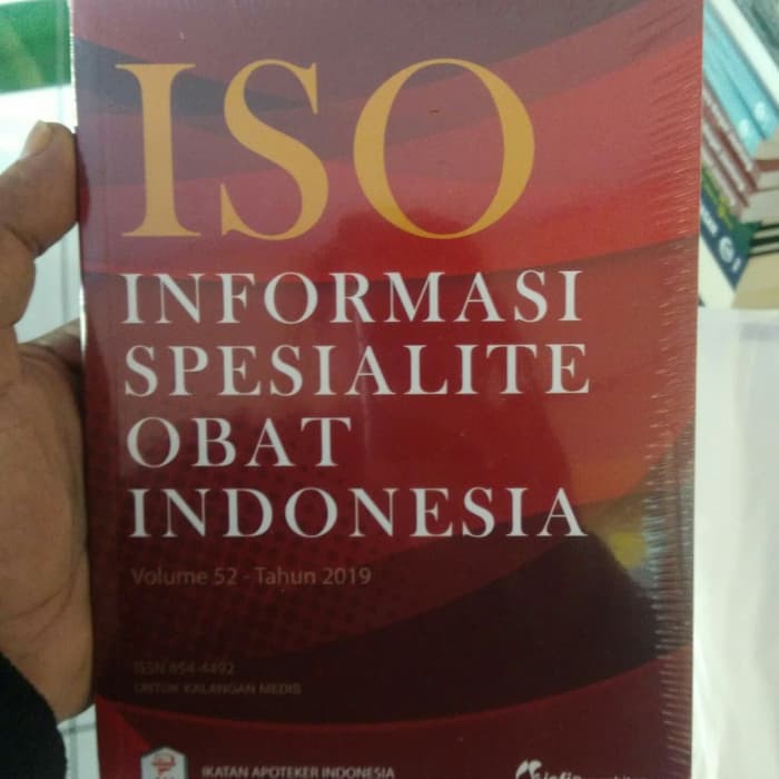 Jual Buku ISO Informasi Spesialite Obat Indonesia Volume 52 Tahun 2019 ...