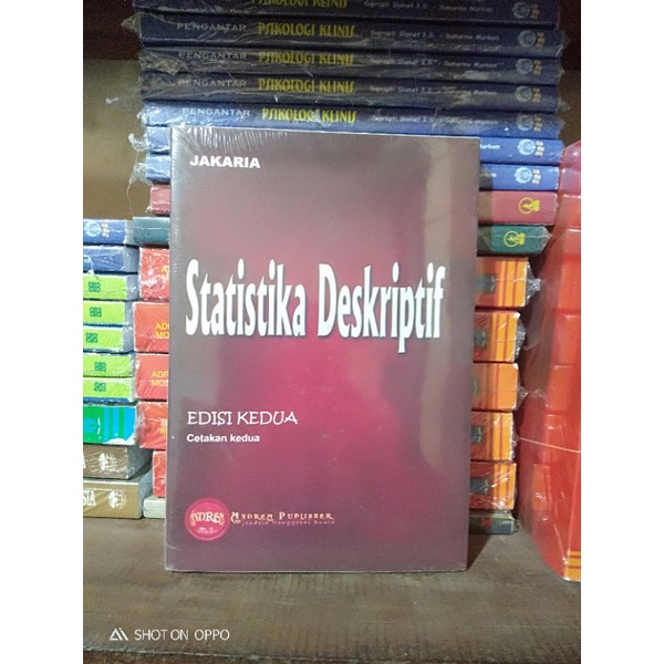 Jual Buku Statistika Deskriptif edisi ketiga cetakan ketiga | Shopee ... Jual Buku Statistika Deskriptif edisi ketiga cetakan ketiga | Shopee ...